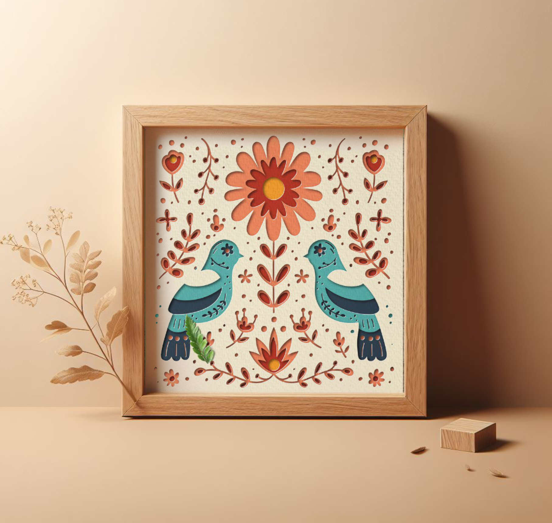 Tiger Papercut – Highland Craft Studio