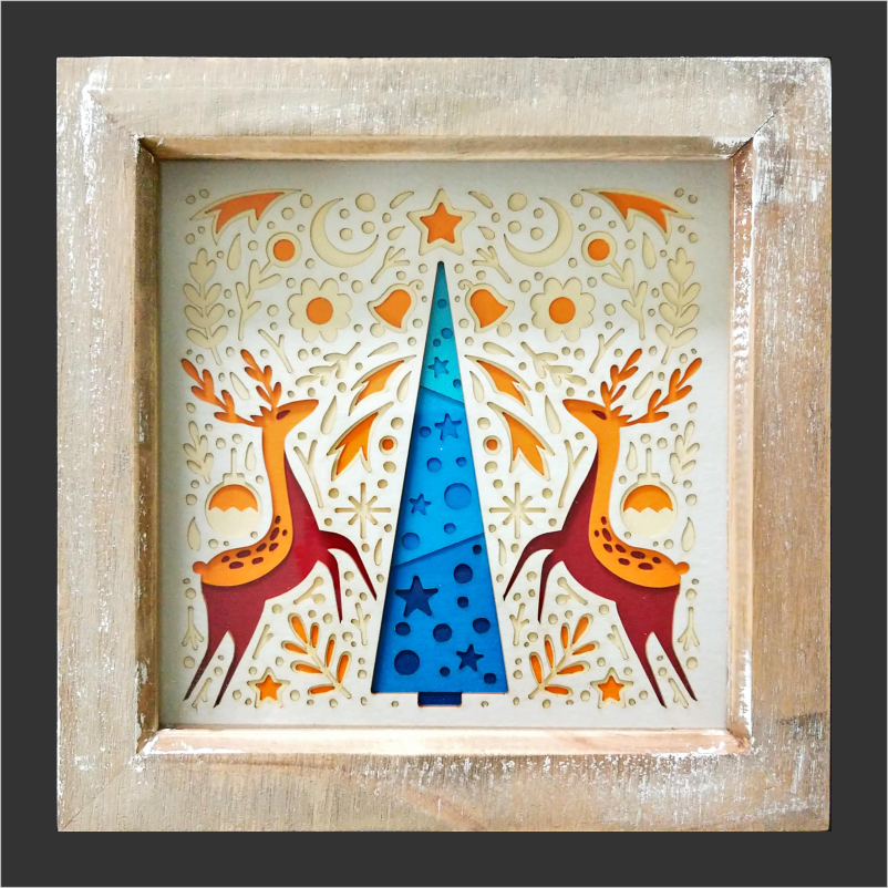 Deer Papercut – Highland Craft Studio