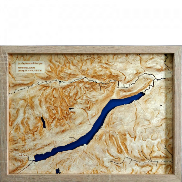 Loch Tay Map – Highland Craft Studio